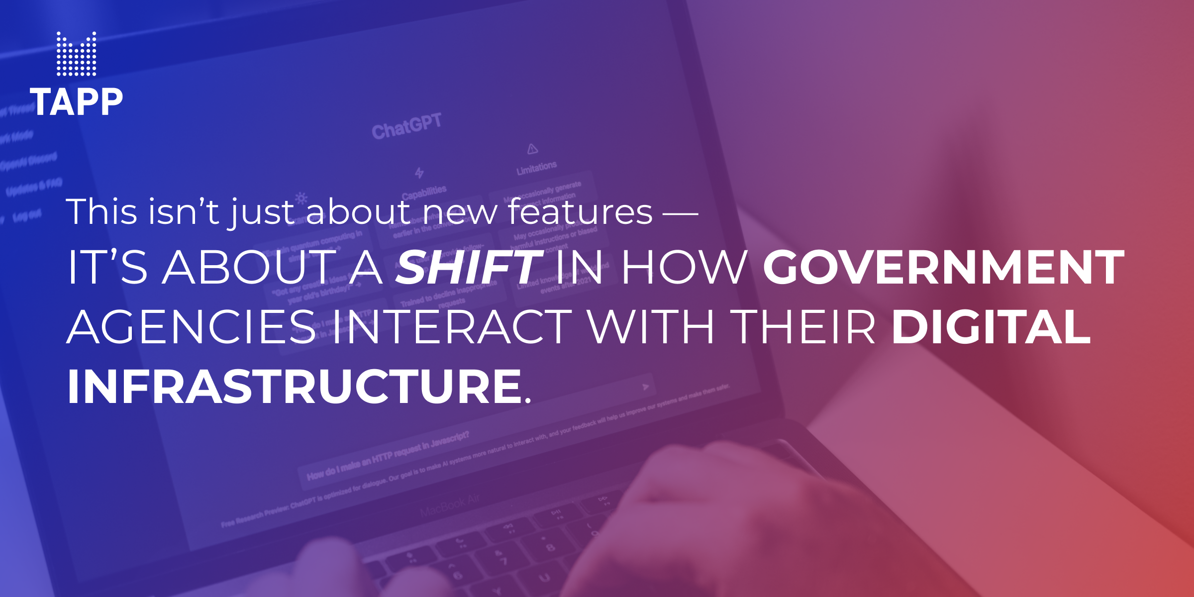 A Transformative Moment for Statewide Government Agencies: ChatGPT Now Connects to Your Core ...
